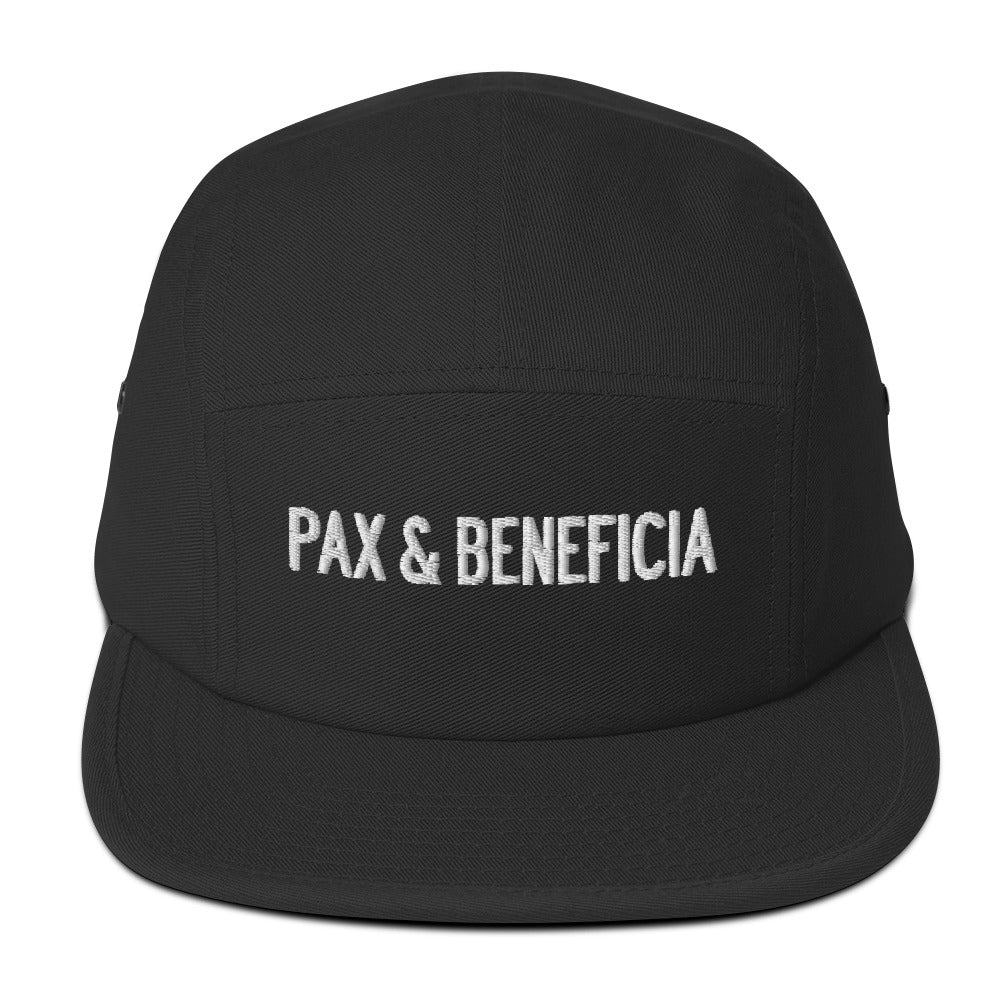 Five Panel Cap – Pax & Beneficia