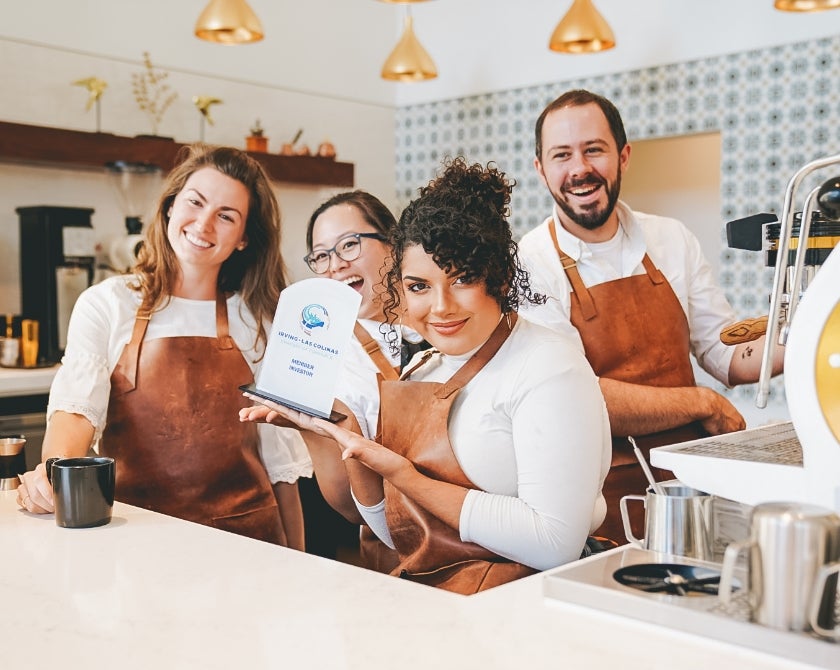 Pax & Beneficia Coffee Shop in Las Colinas